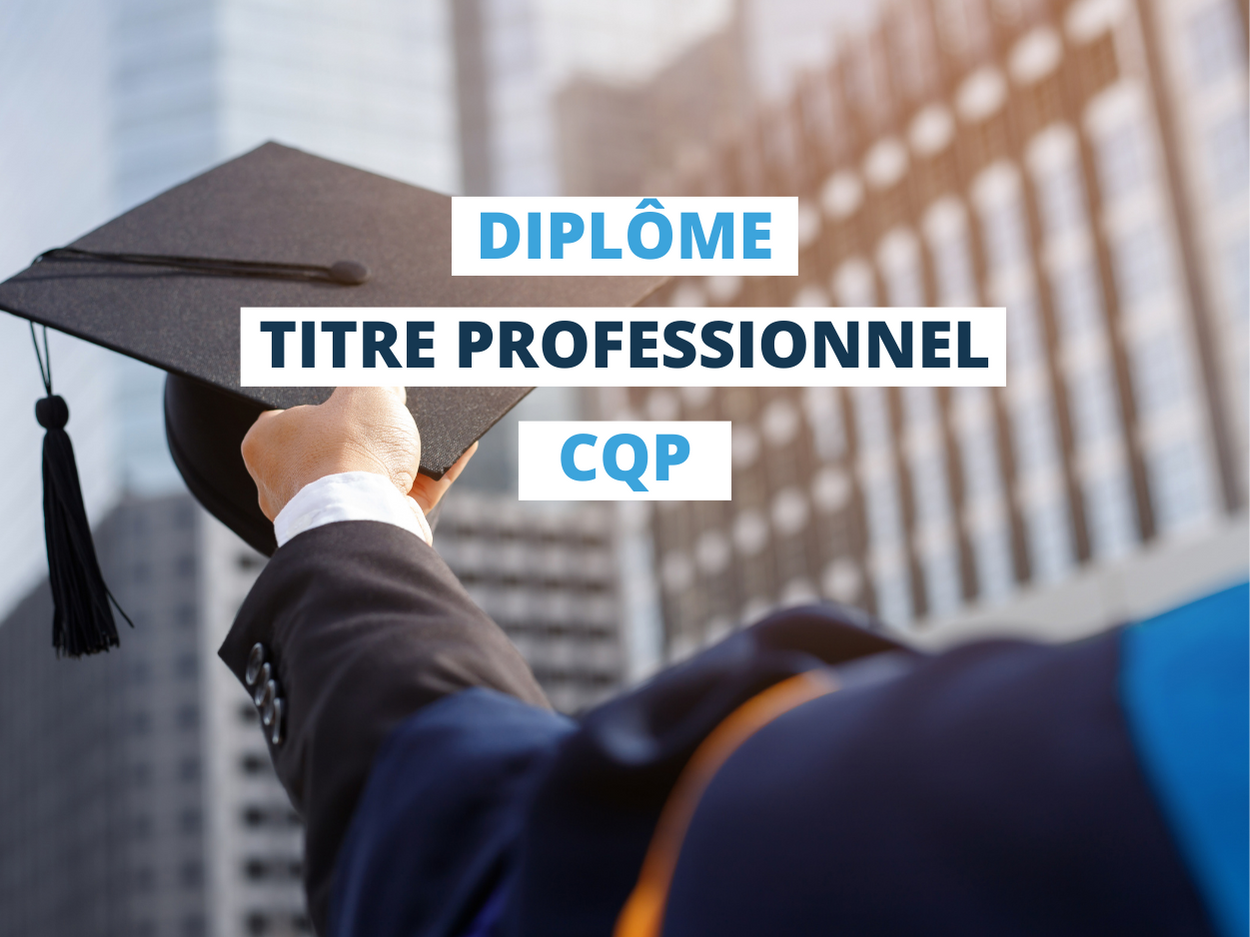 Diplôme, Titre Professionnel, CQP : Comment les distinguer ...