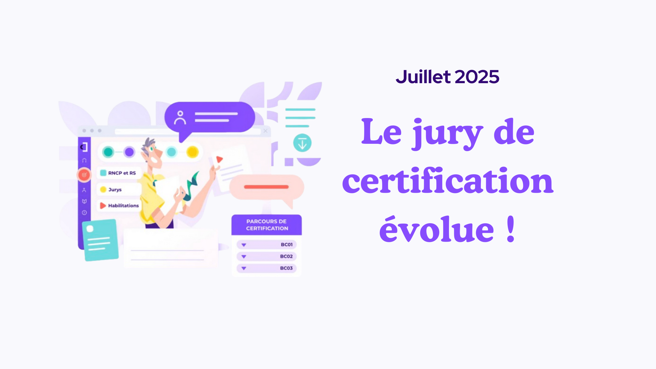 Le jury de certification évolue ! - Digiforma Certif - Plateforme certifications pro RNCP & RS